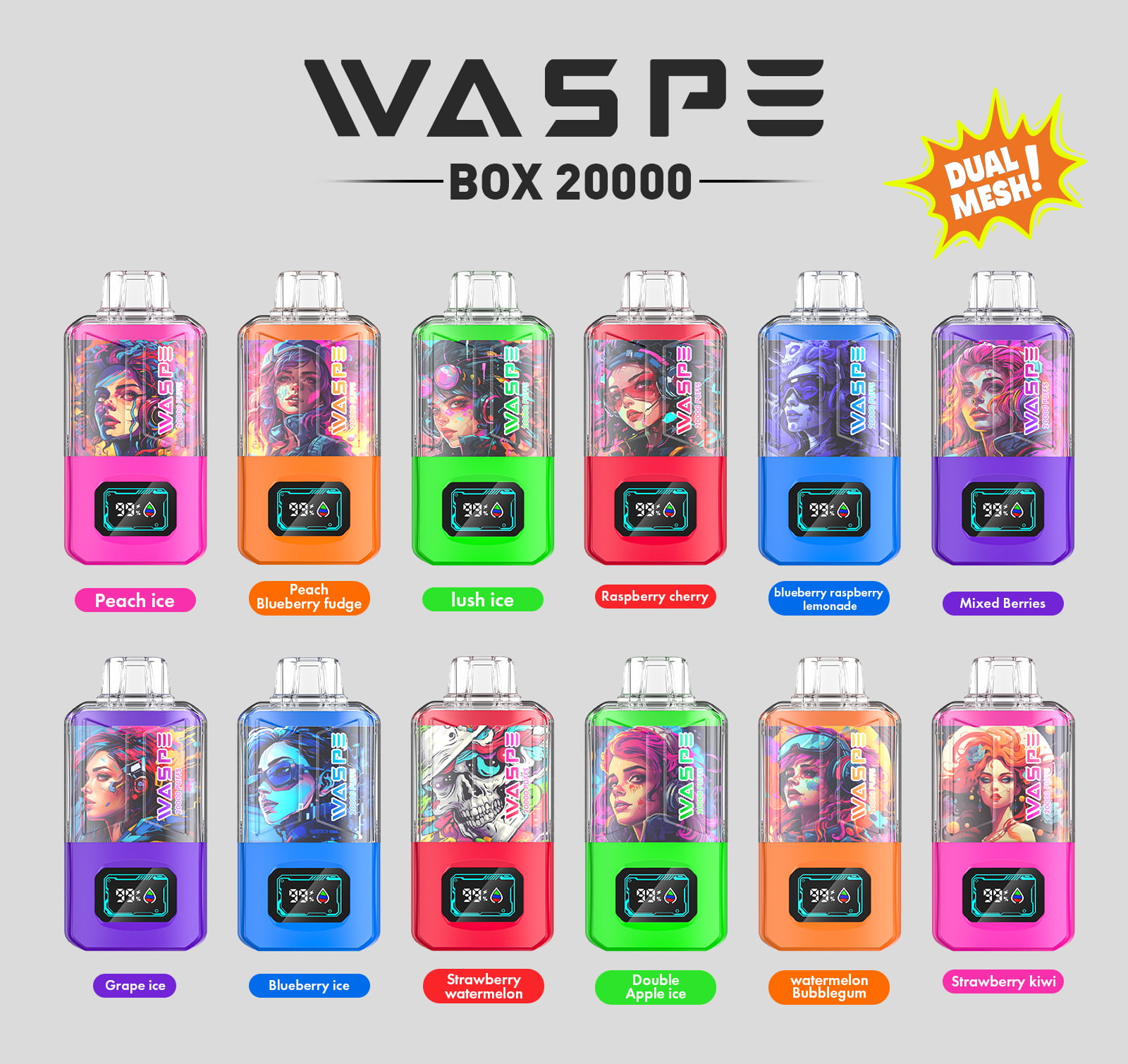 Vapes desechables Waspe: una guía de sus mejores características - ESCOVAPE