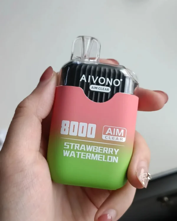 AIVONO AIM CLEAR 8000 Puffs 0% 2% 5% Vapes desechables recargables con ...