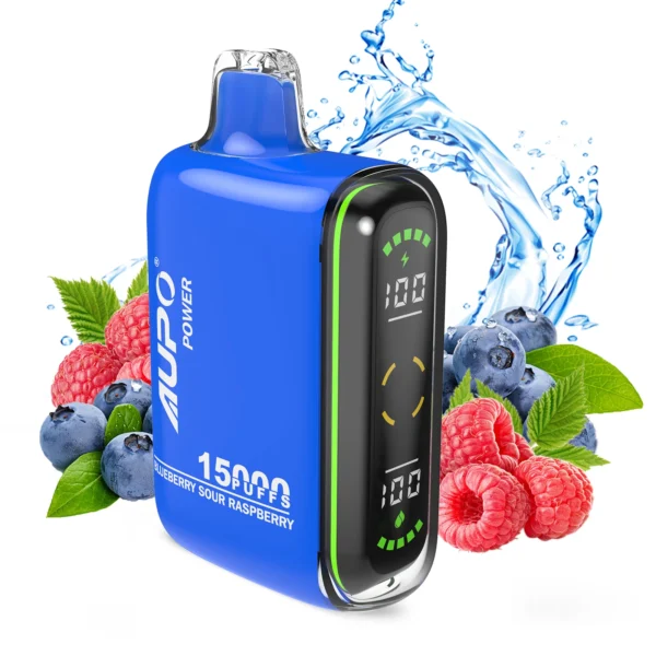 AUPO 15000 Puffs Dual Mesh LED Display 2% Nikotinarm, wiederaufladbar ...