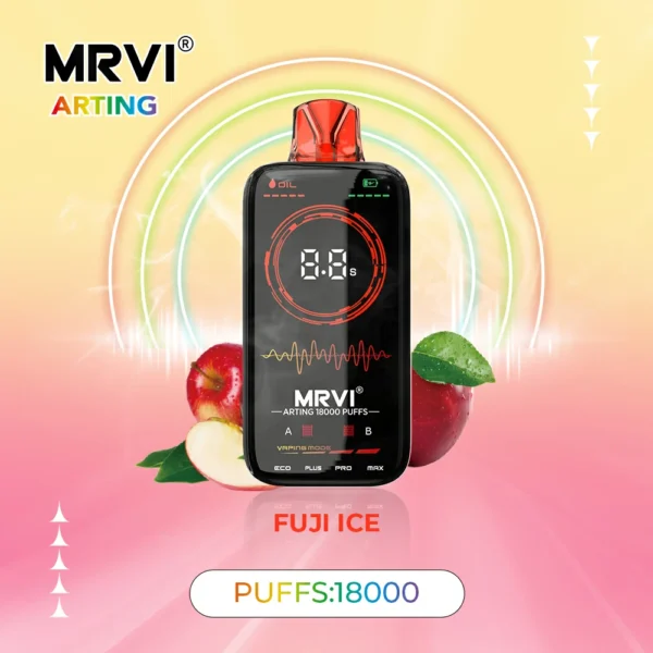 MRVI Arting 18000 Puffs Dual Mesh Full Screen Display 2% 5% Low ...