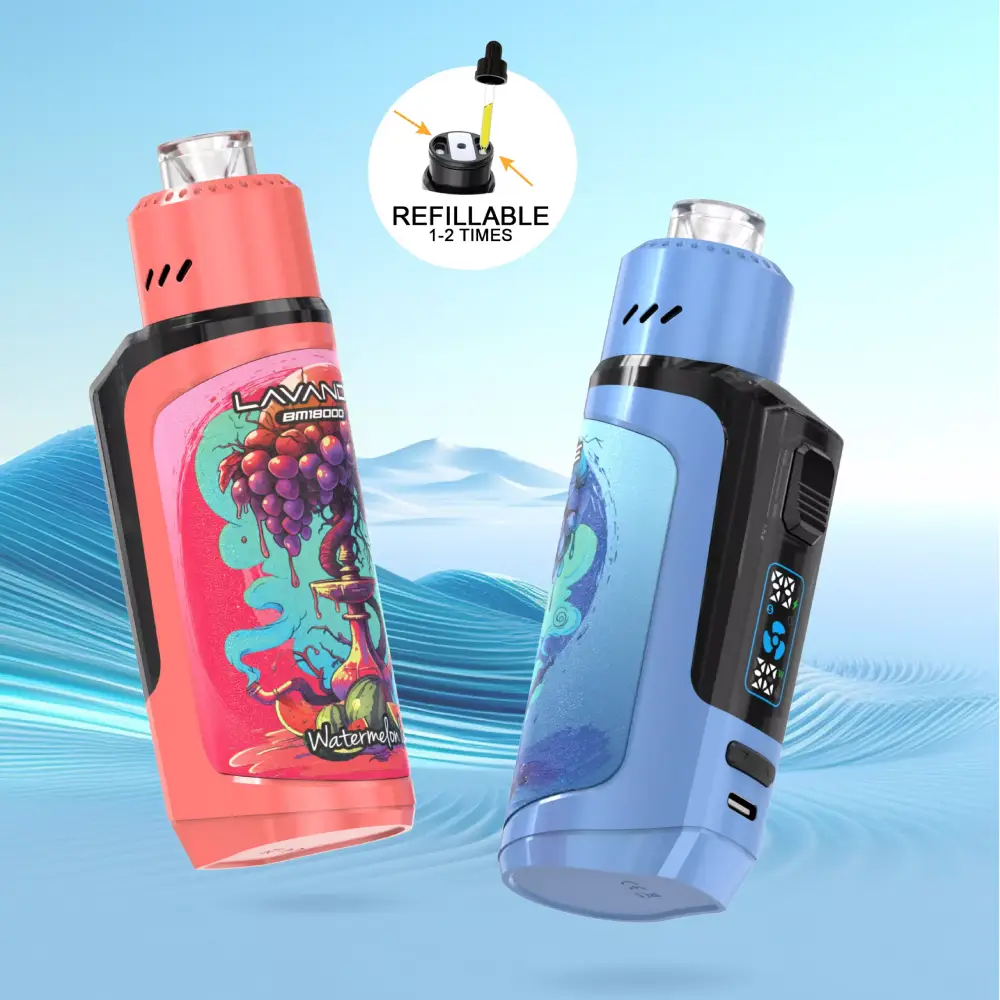 Elevan tu experiencia de vapeo con las hojaldres Lavande BM18000: una ...