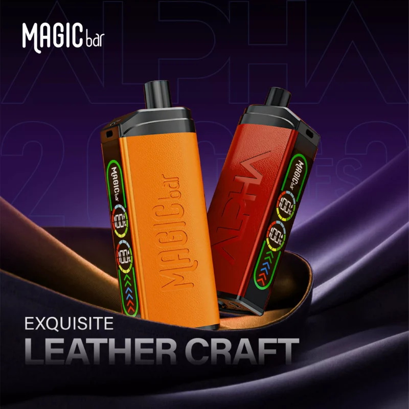 The Future of Vaping: Exploring the Magic Bar Alpha 20000 Puffs Digital ...